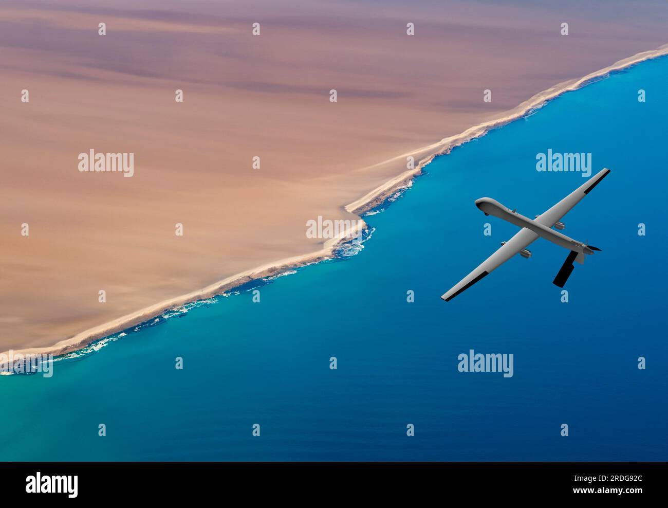 Unmanned aerial vehicle - MQ-1 Predator Stock Photo - Alamy