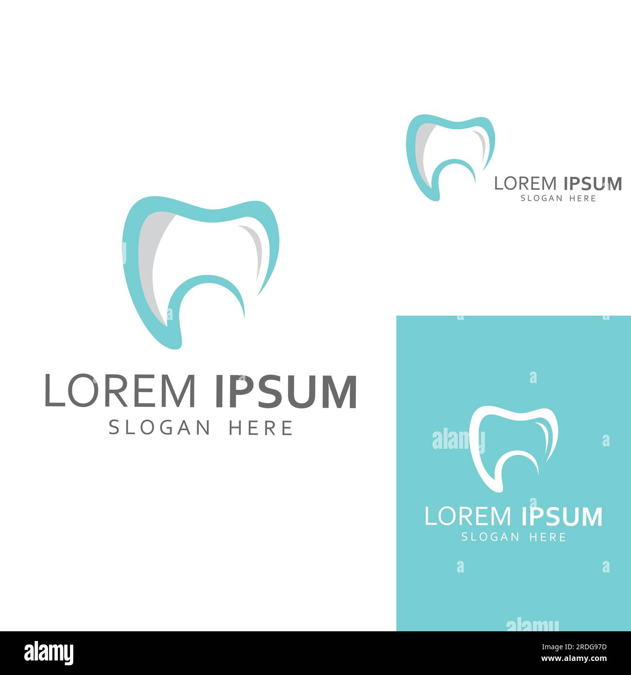 Dental logo, logo for dental health, and logo for dental care. Using ...