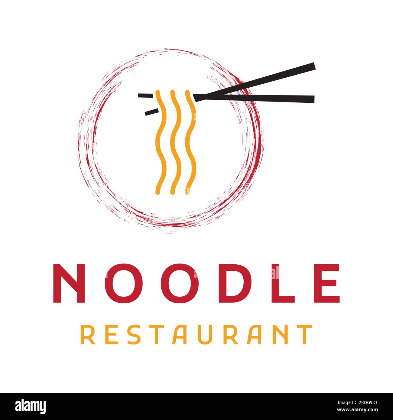 Logo design for delicious Chinese and Japanese noodle soup and ramen ...