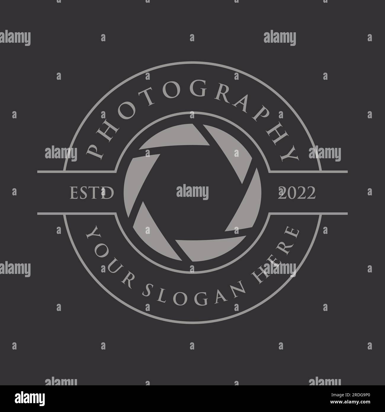 Photography camera logo, lens camera shutter, digital, line ...