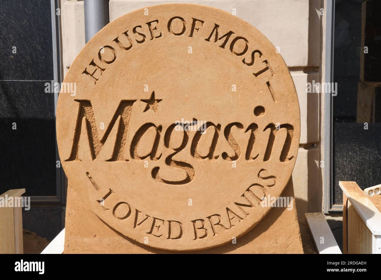 21 July 2023/Magasin department store view from kongens nytorv danish ...