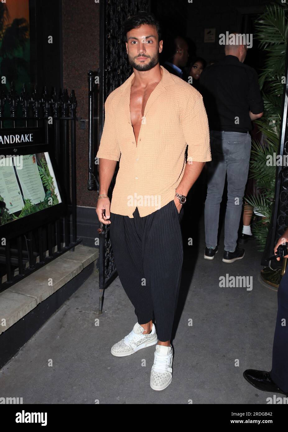 London, UK. Davide Sanclimenti at the ITV Summer Party. 19th July 2023 ...