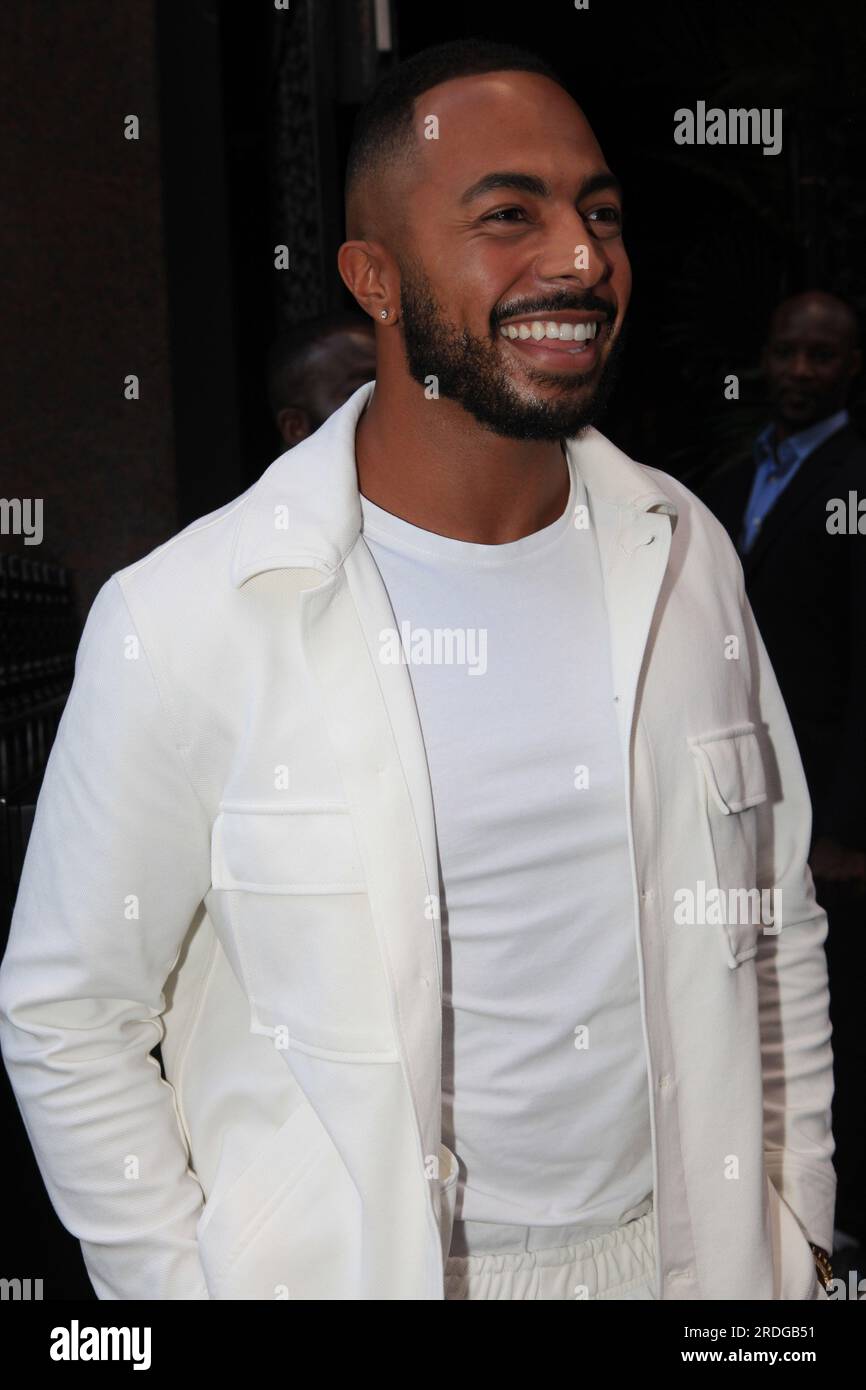 London, UK. Tyler West at the ITV Summer Party. 19th July 2023. Ref ...