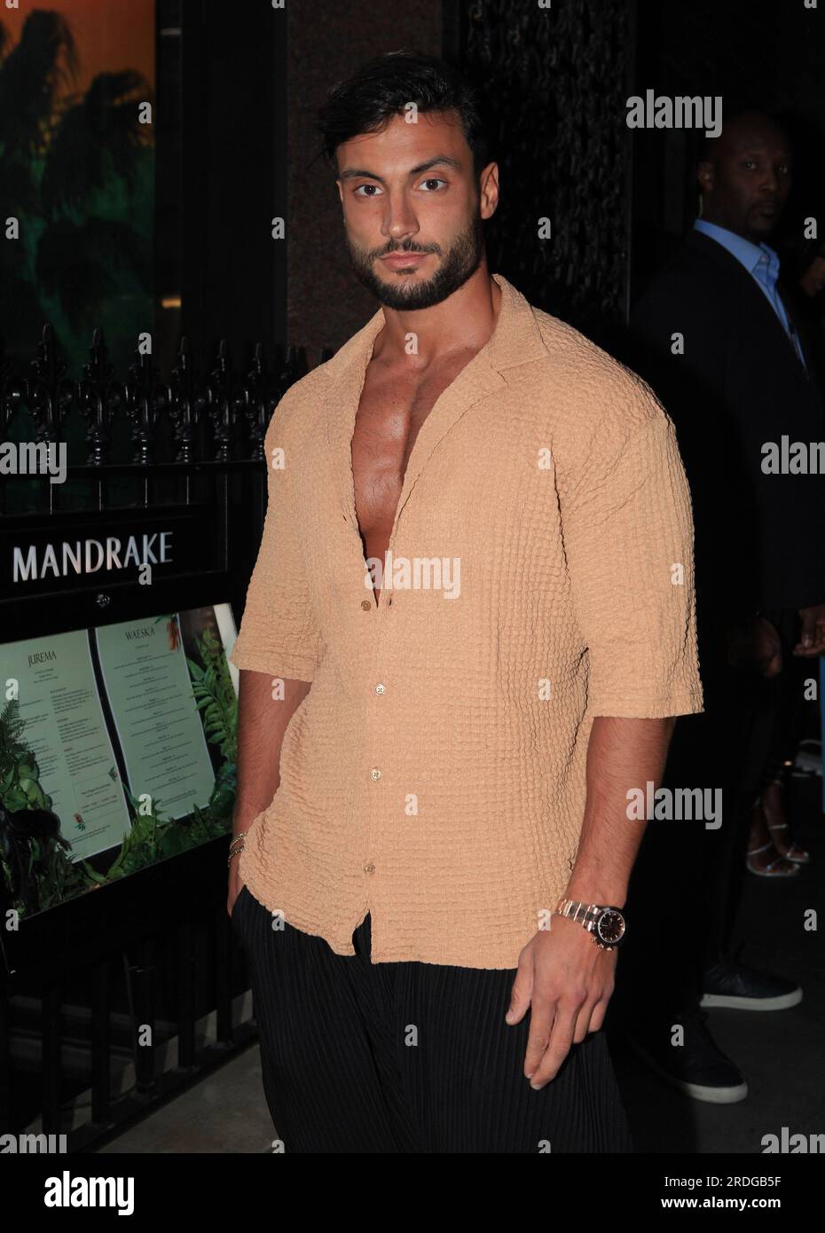 London, UK. Davide Sanclimenti at the ITV Summer Party. 19th July 2023 ...