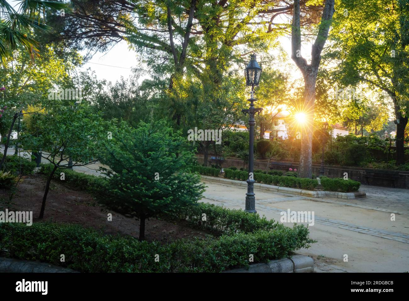 Alameda del Tajo Park - Ronda, Andalusia, Spain Stock Photo - Alamy