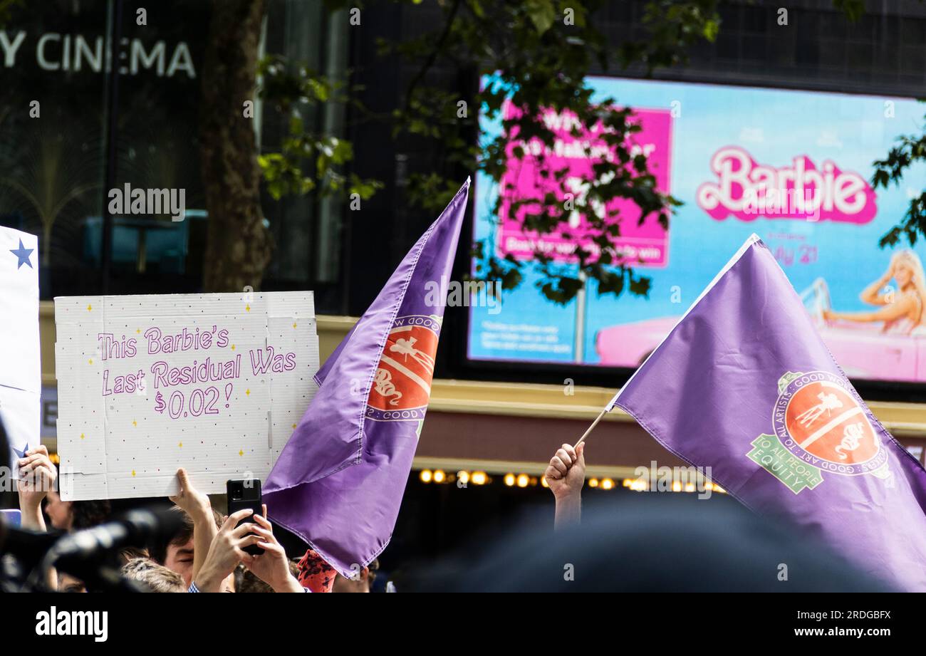 London, UK. 21st July, 2023. The performing arts and entertainment ...