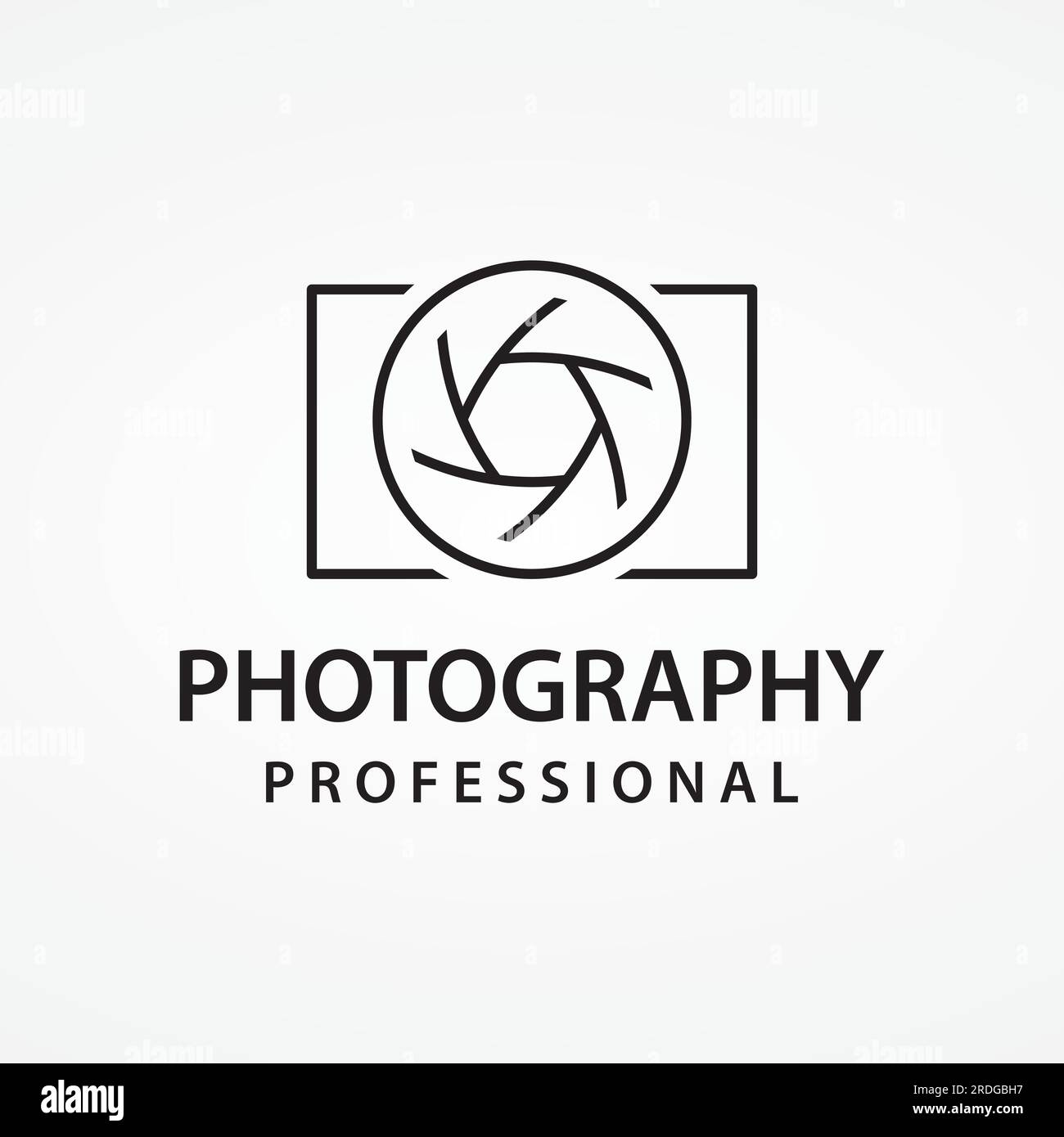 Photography camera logo, lens camera shutter, digital, line ...