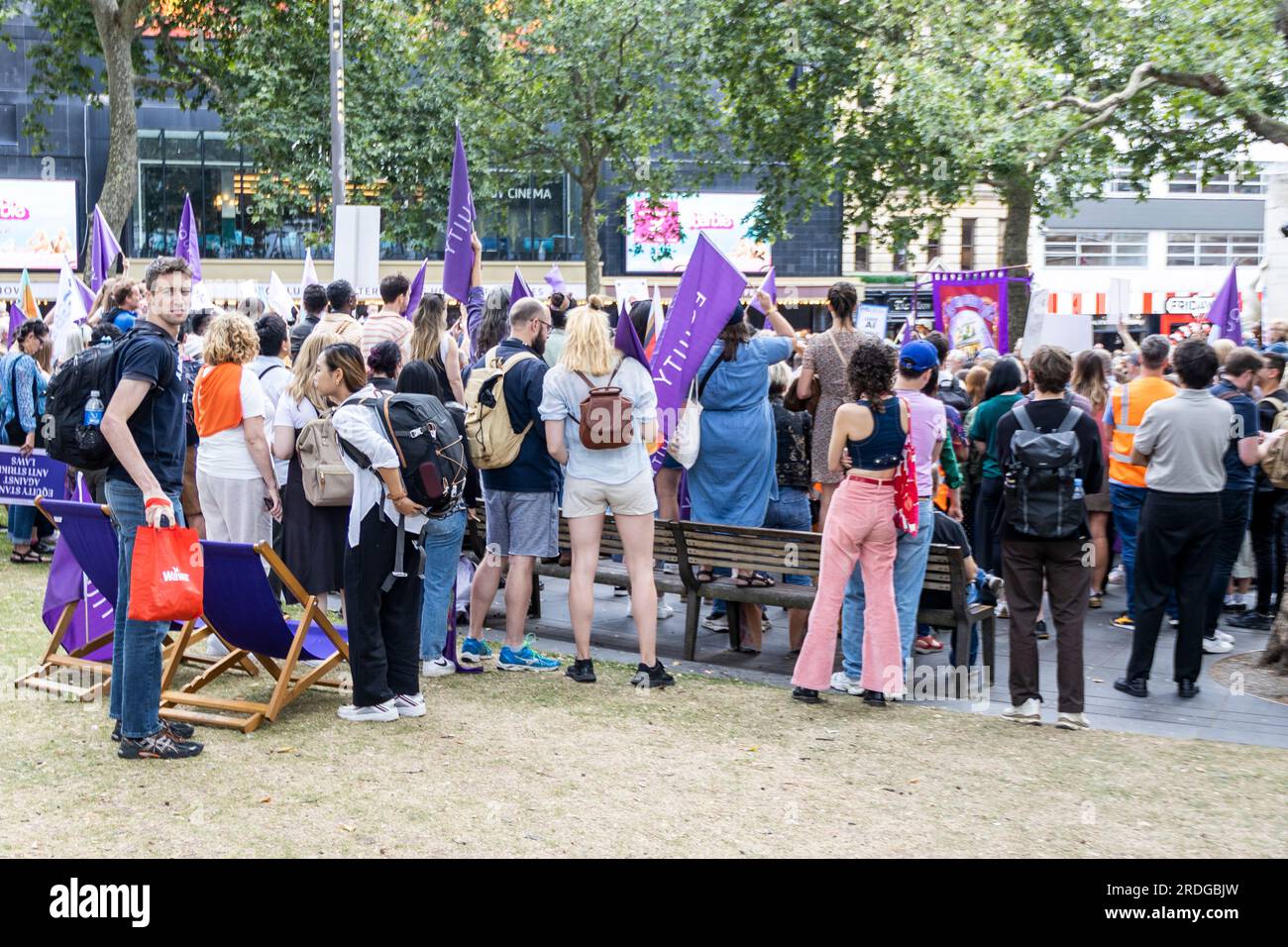 London, UK. 21st July, 2023. The performing arts and entertainment ...
