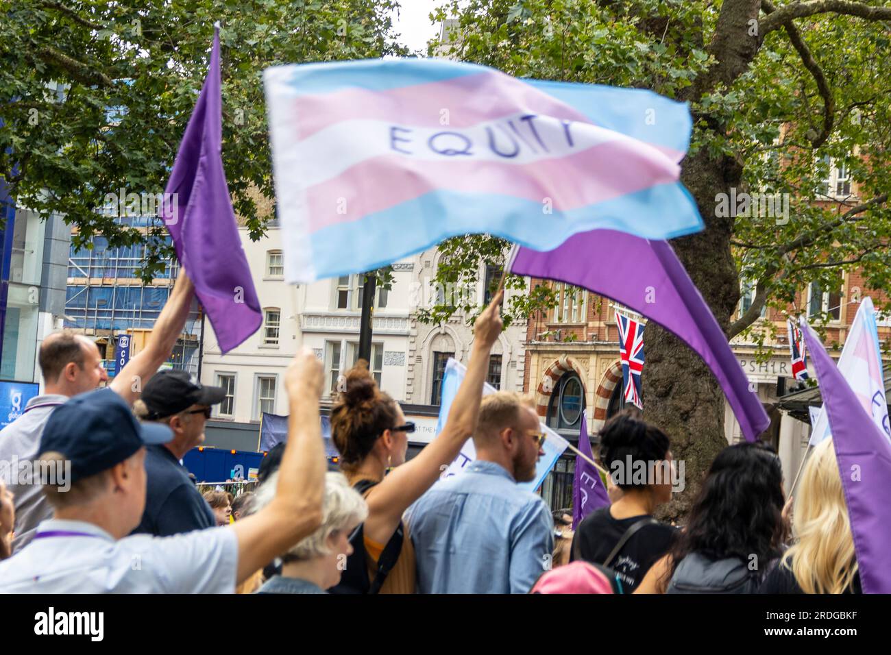 London, UK. 21st July, 2023. The performing arts and entertainment ...