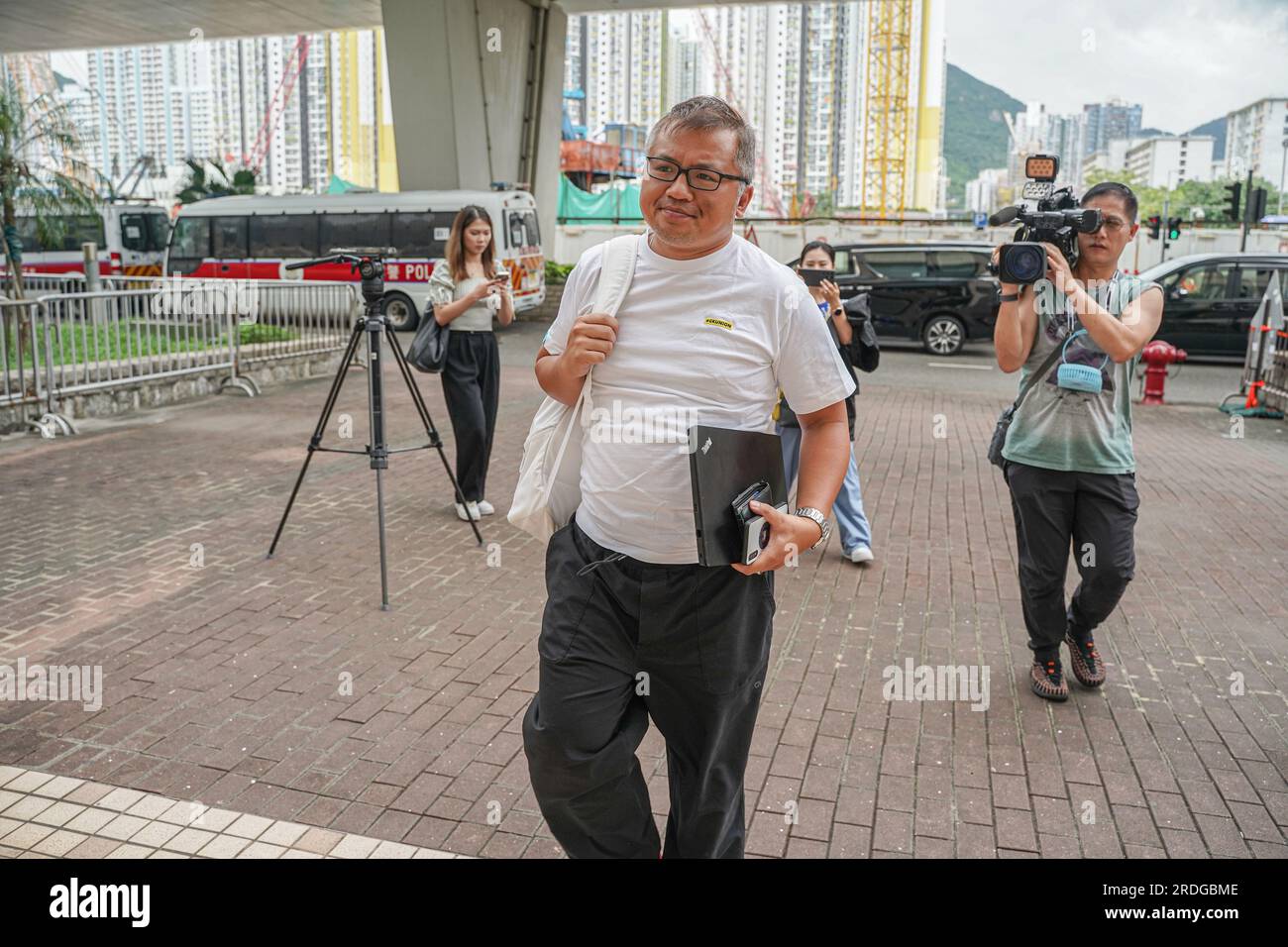 Hong Kong, China. 21st July, 2023. Ronson Chan, Chairman of the Hong ...
