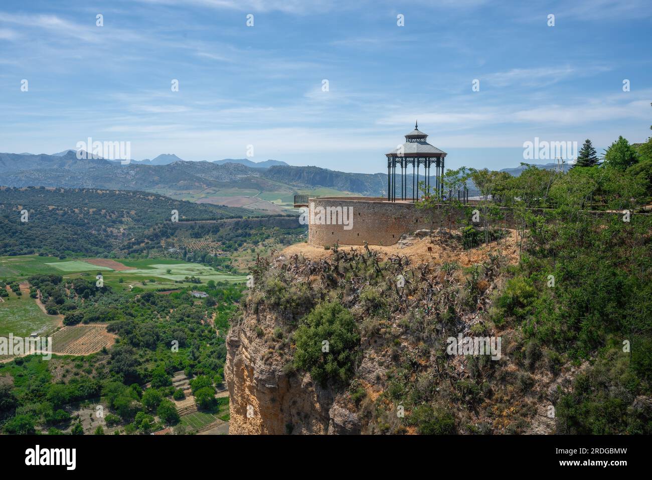 Mirador de Ronda Viewpoint (La Sevillana) - Ronda, Andalusia, Spain ...