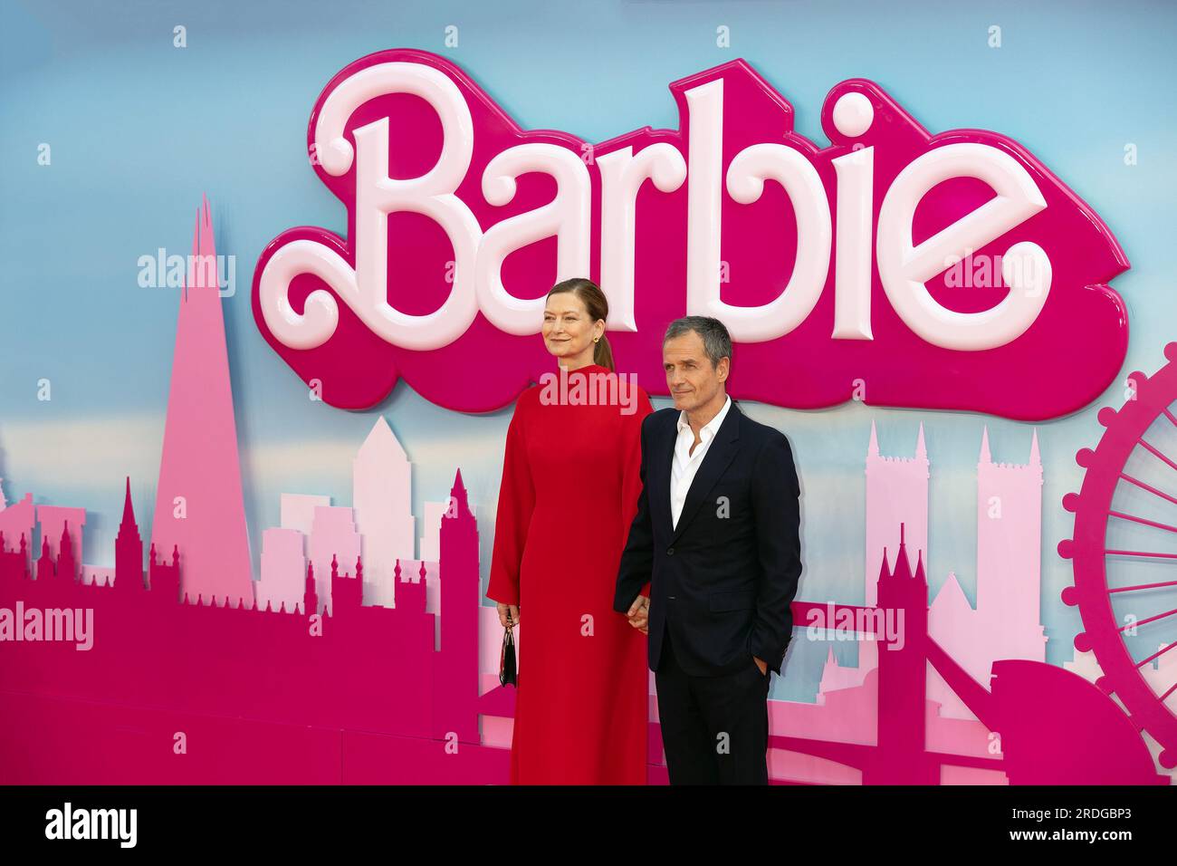 London, UK. 12 July, 2023. Rose Uniacke and David Heyman attend the ...