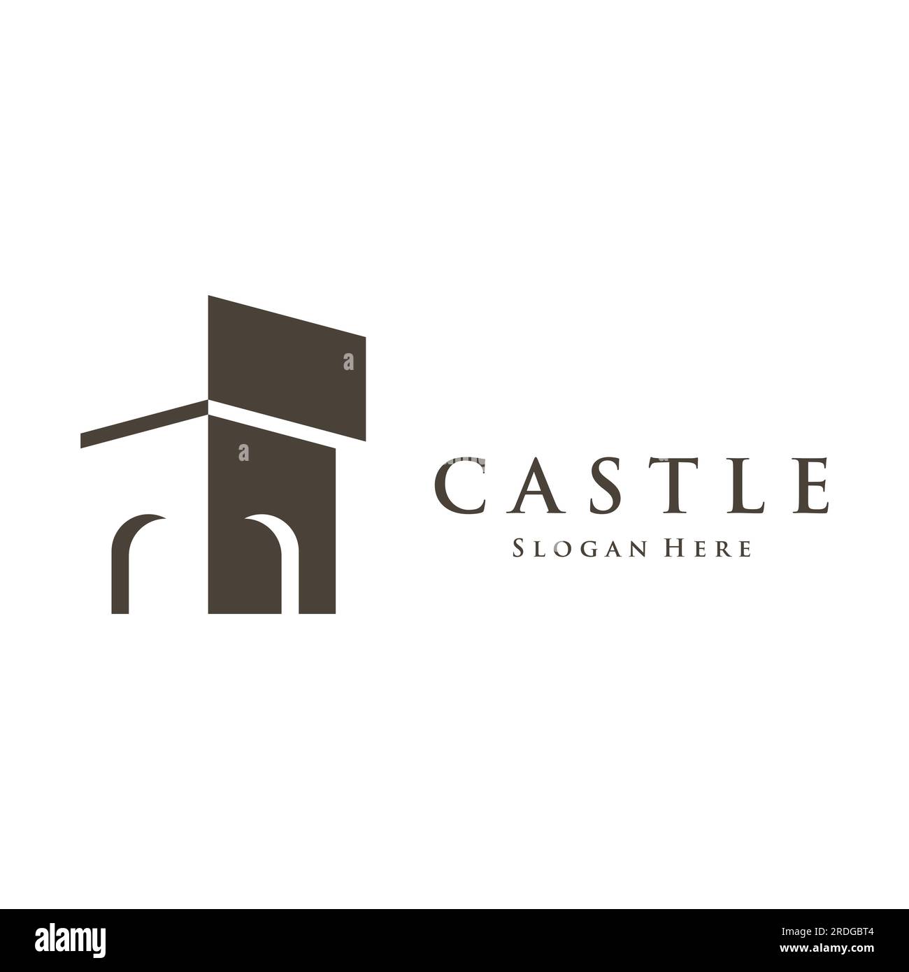 Vintage castle logo creative design,Ancient heritage castle.Logo for ...