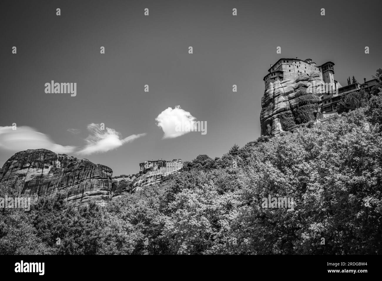 Traveling around Meteora, Greece and its divine complex of monasteries ...