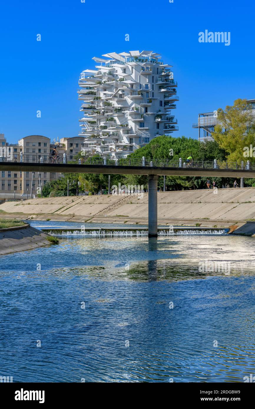 L'Arbre Blanc - White Tree - in Montpellier. Modelled on a tree, the ...