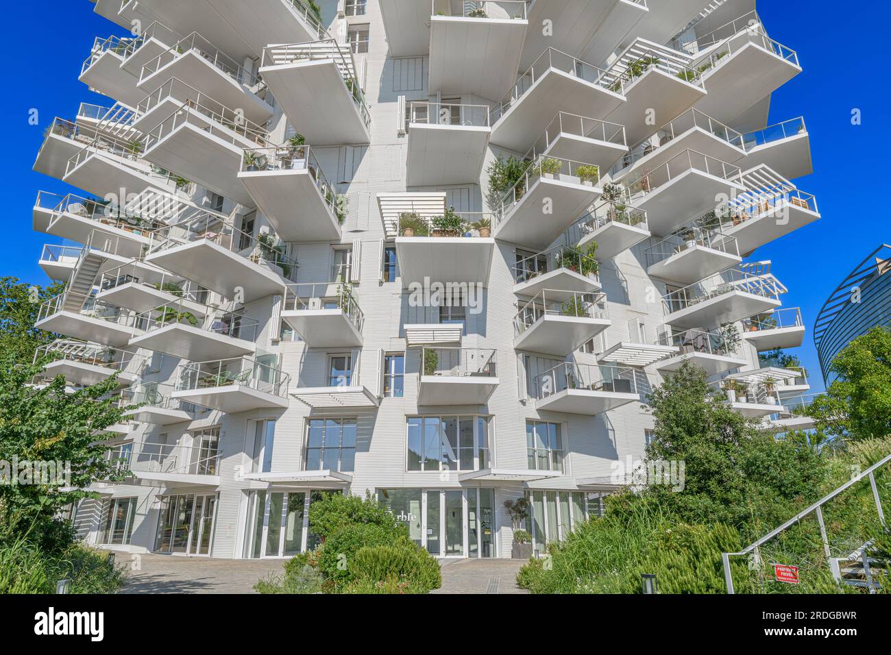 L'Arbre Blanc - White Tree - in Montpellier. Modelled on a tree, the ...