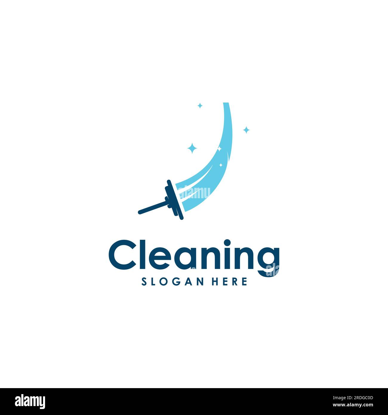Cleaning logo, cleaning protection logo and house cleaning logo. With ...