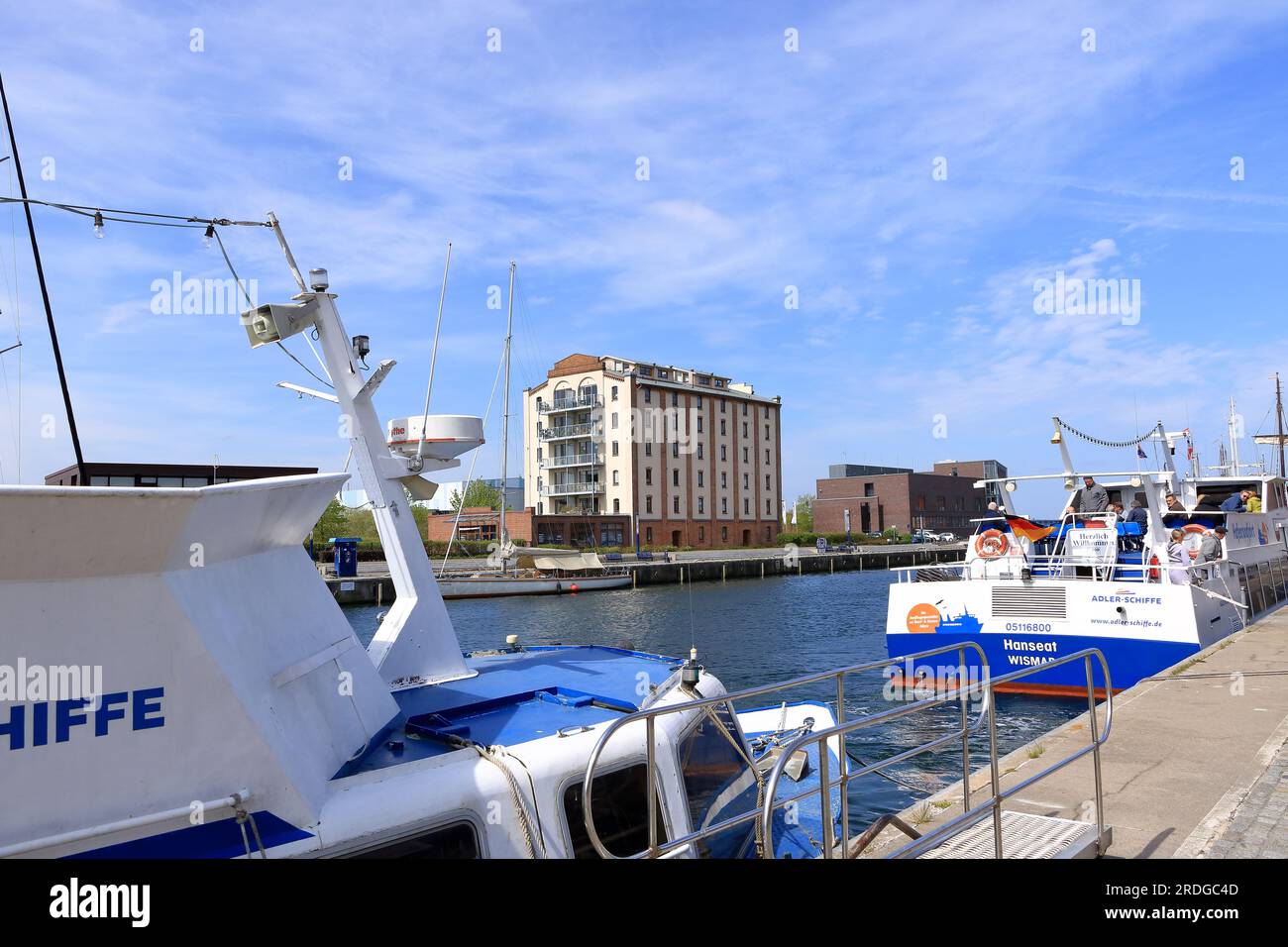 May 05 2023 - Wismar, Mecklenburg-Vorpommern in Germany: Scenic summer ...