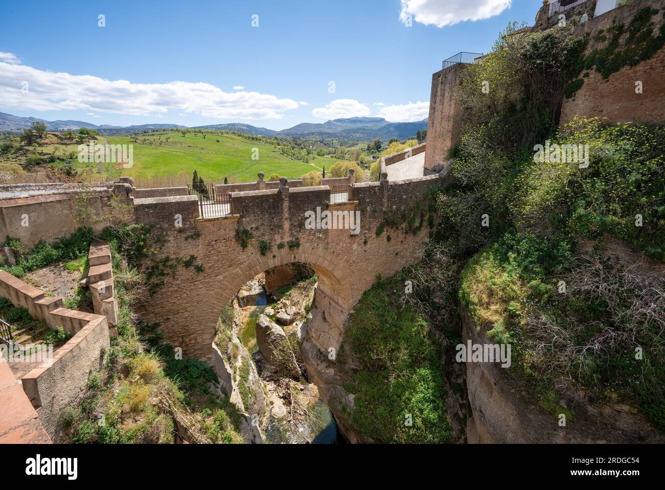 Puente Viejo Bridge - Ronda, Andalusia, Spain Stock Photo - Alamy