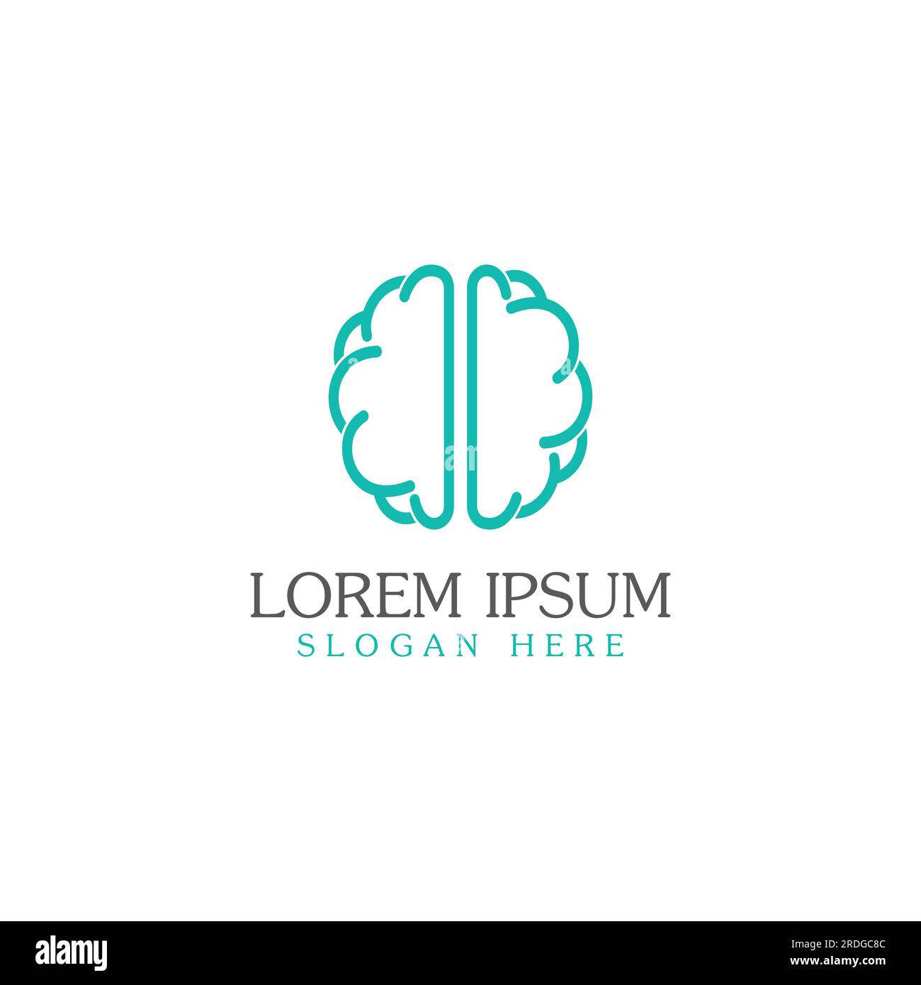 Brain logo. Brain logo with combination of technology and brain part ...
