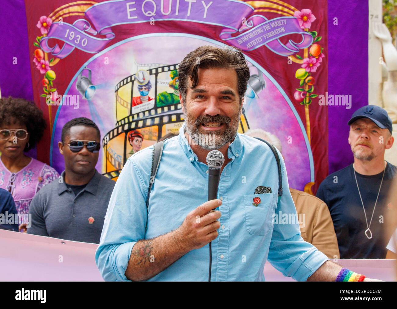 London, UK. 21st July, 2023. Rob Delaney, actor, writer, comedian ...