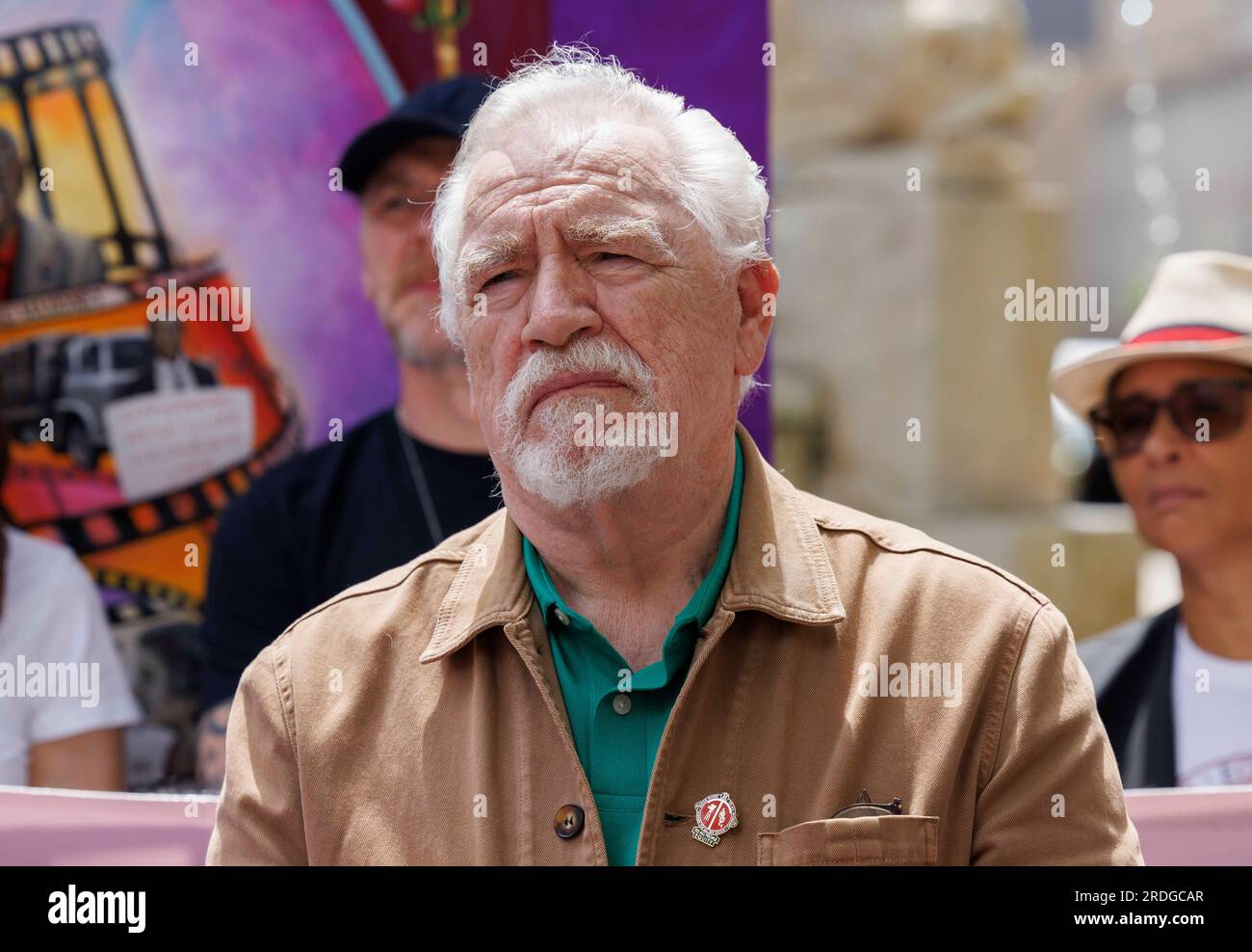 London, UK. 21st July, 2023. Brian Cox Equity rally in solidarity with ...