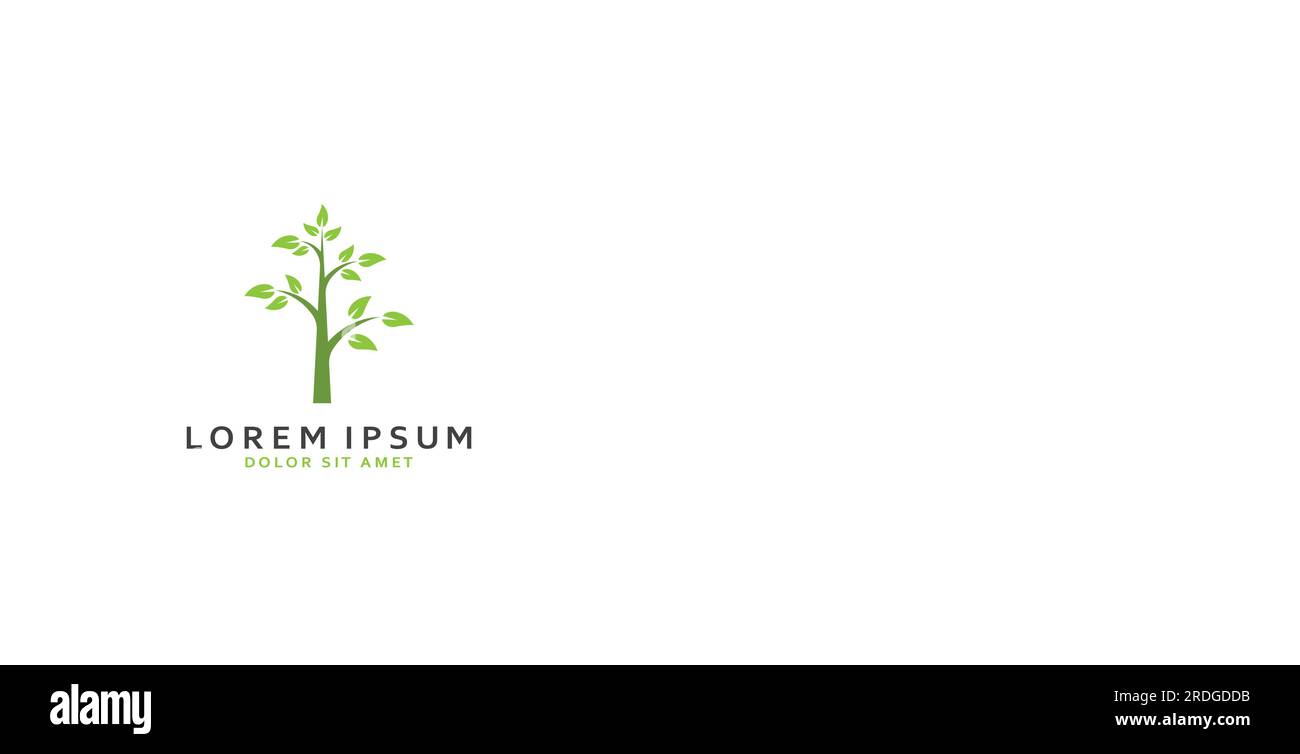Living tree logo design, using vector concept Stock Vector Image & Art ...