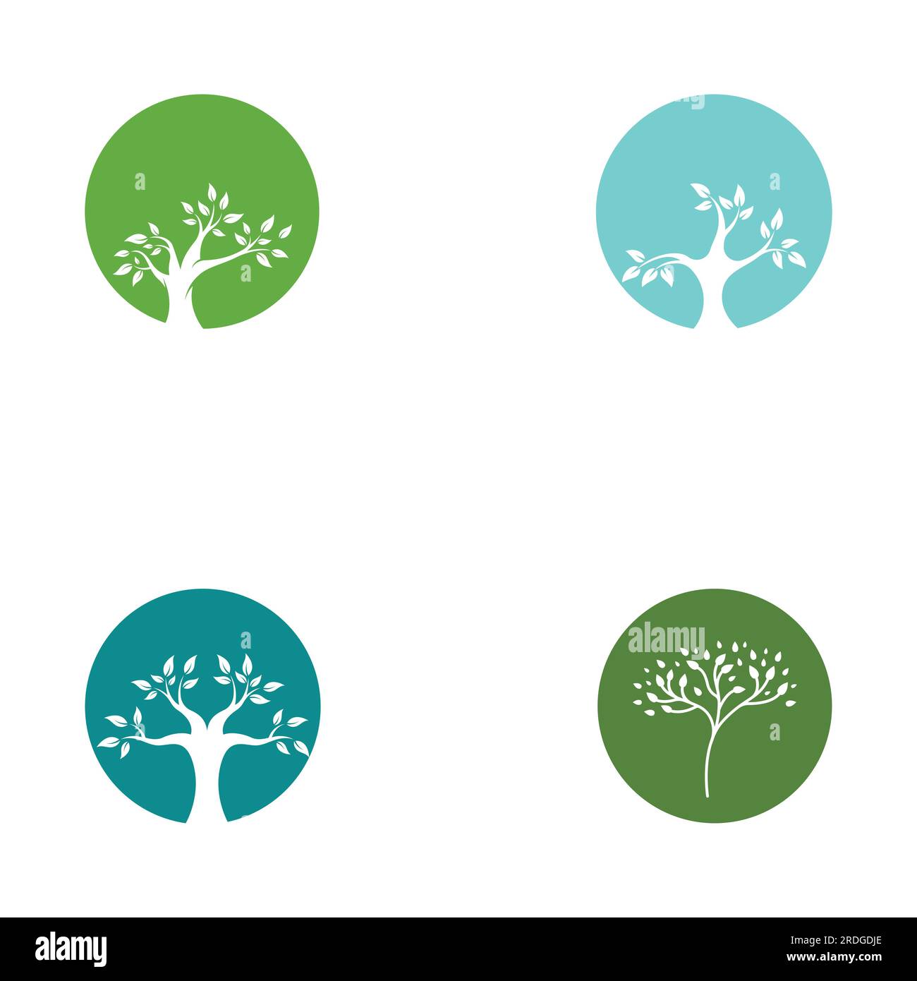 Living tree logo design, using vector concept Stock Vector Image & Art ...