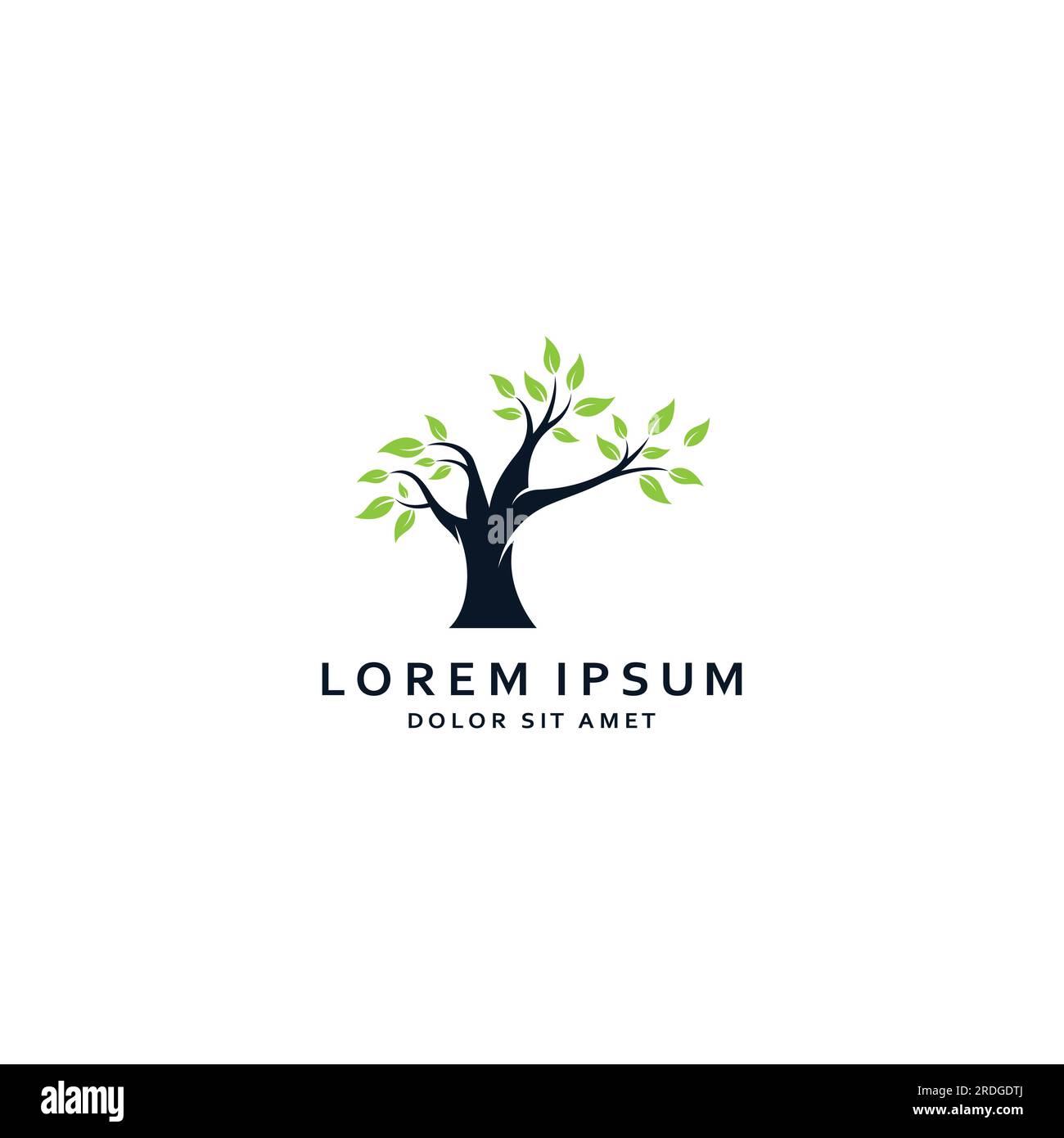 Living tree logo design, using vector concept Stock Vector Image & Art ...