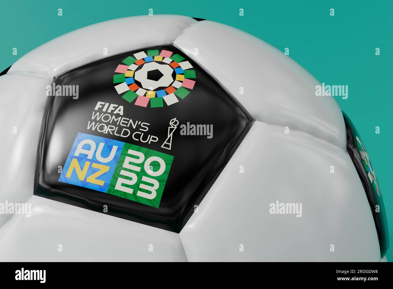 Women's world cup logo 2023 hi-res stock photography and images - Alamy