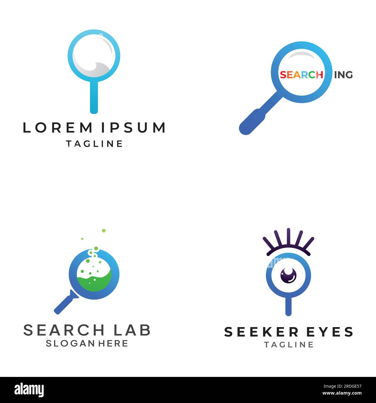 Logo search or find, logo search by combination, lab, moon, location ...