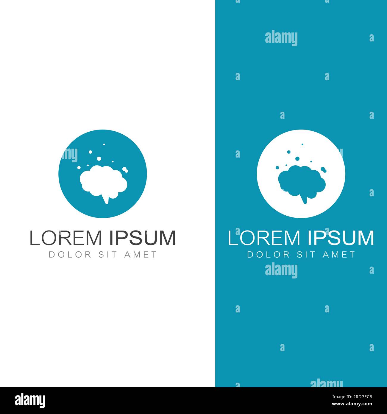 Brain logo. Brain logo with combination of technology and brain part ...
