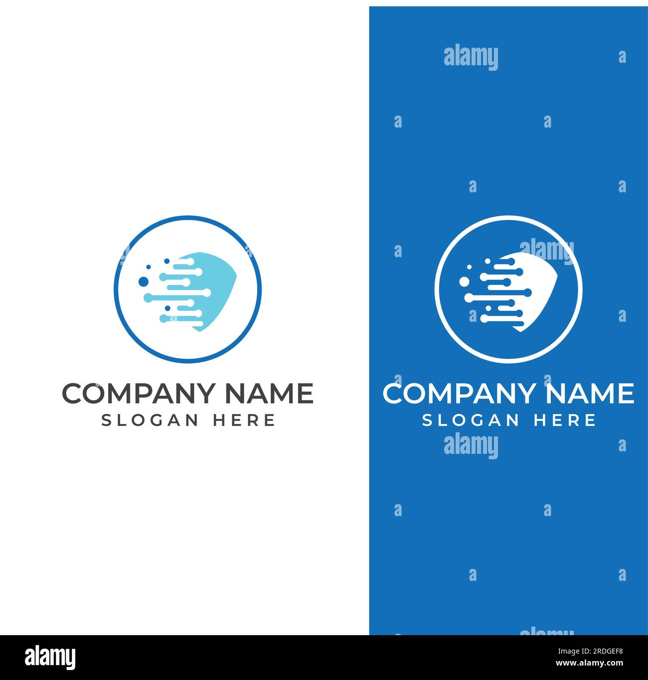 Logo of modern digital tech world, global or tech planet, and digital ...