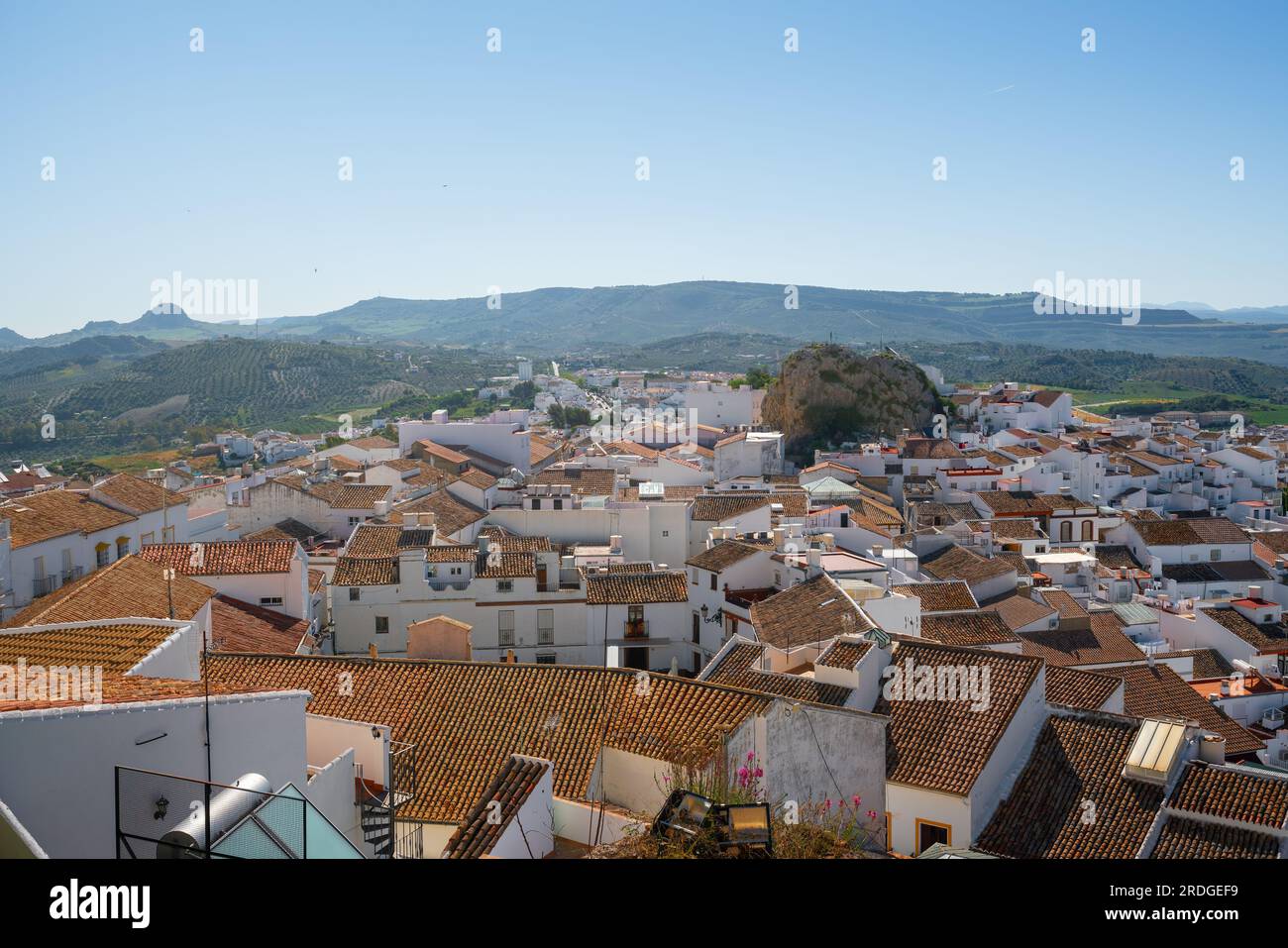 Pueblos blancos olvera hi-res stock photography and images - Alamy