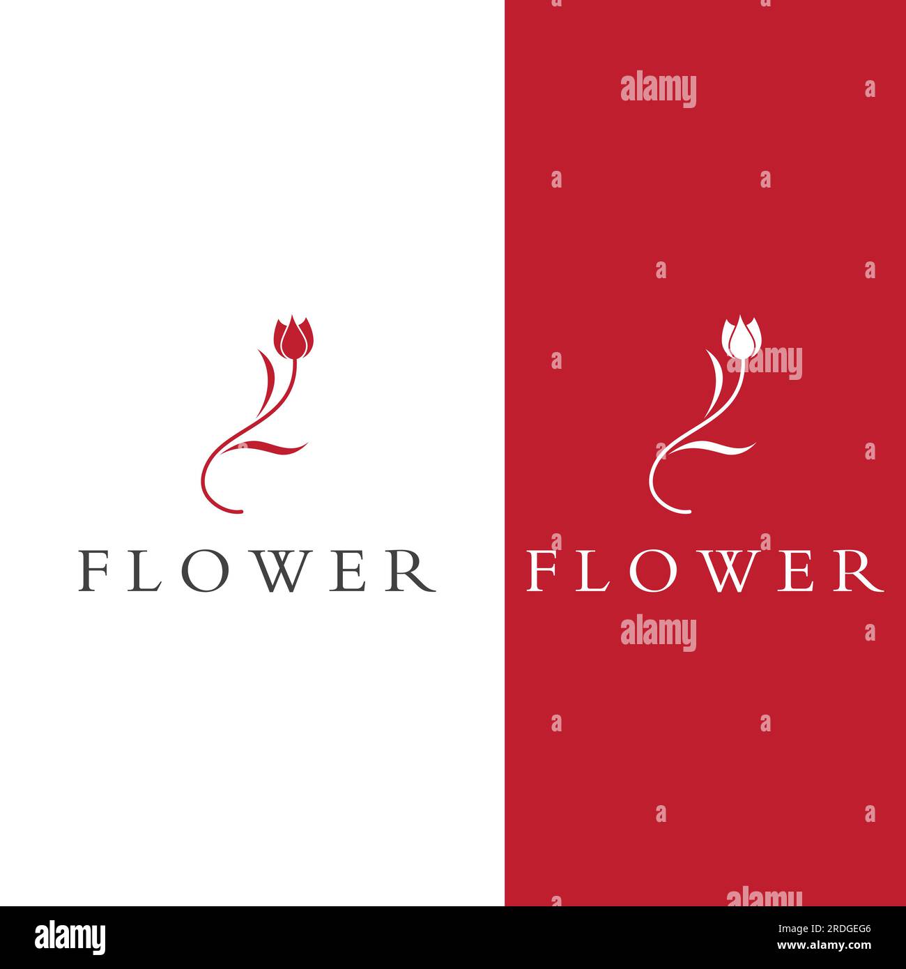 Logos of flowers, roses, lotus flowers, and other types of flowers. By ...