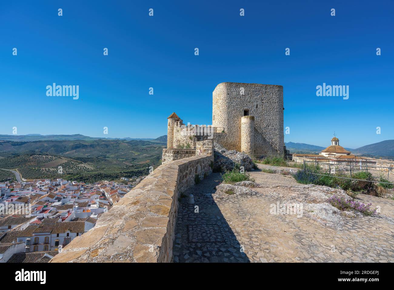 Olvera castle hi-res stock photography and images - Alamy