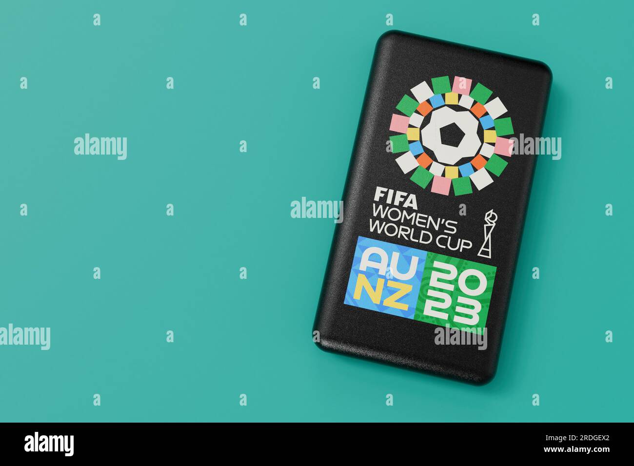 Women's world cup logo 2023 hi-res stock photography and images - Alamy
