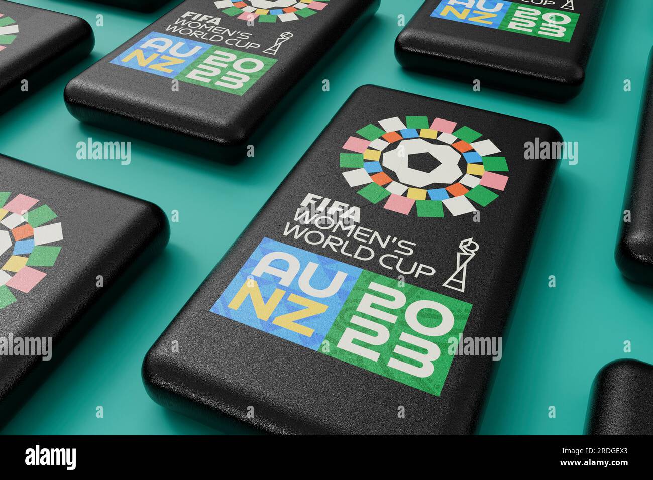 Womens world cup logo 2023 hi-res stock photography and images - Alamy