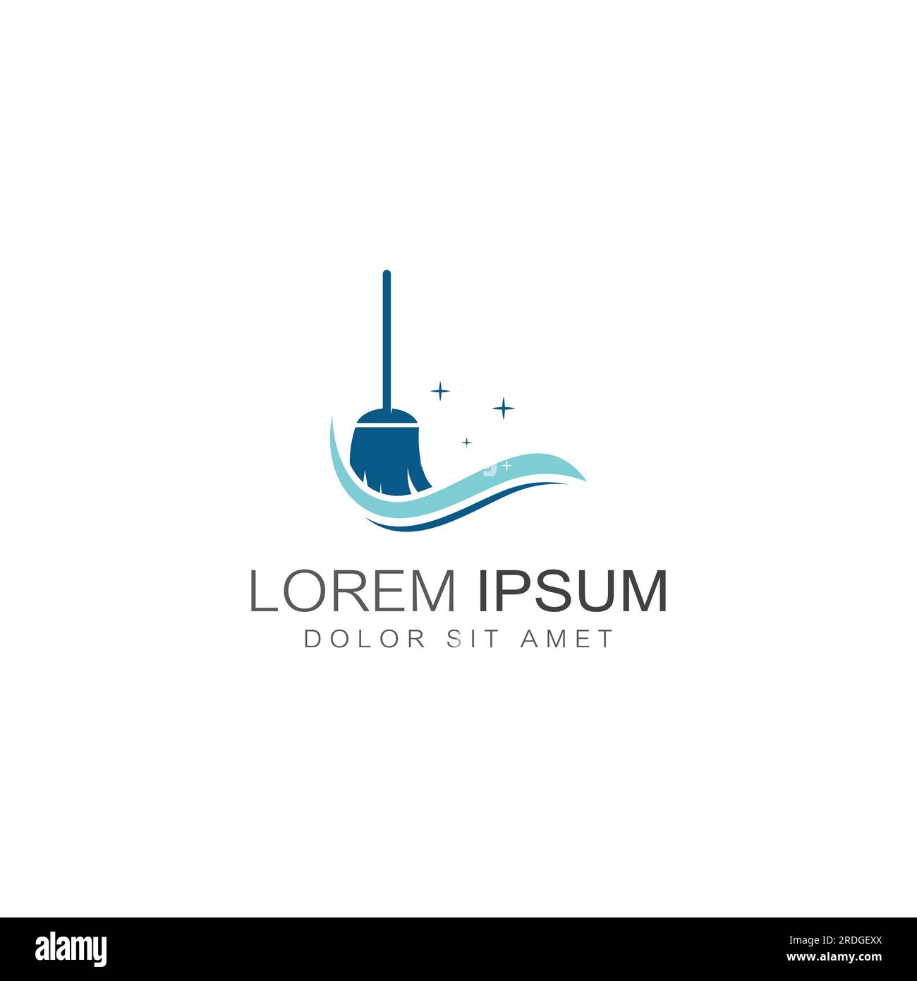 Cleaning logo, cleaning protection logo and house cleaning logo. With ...