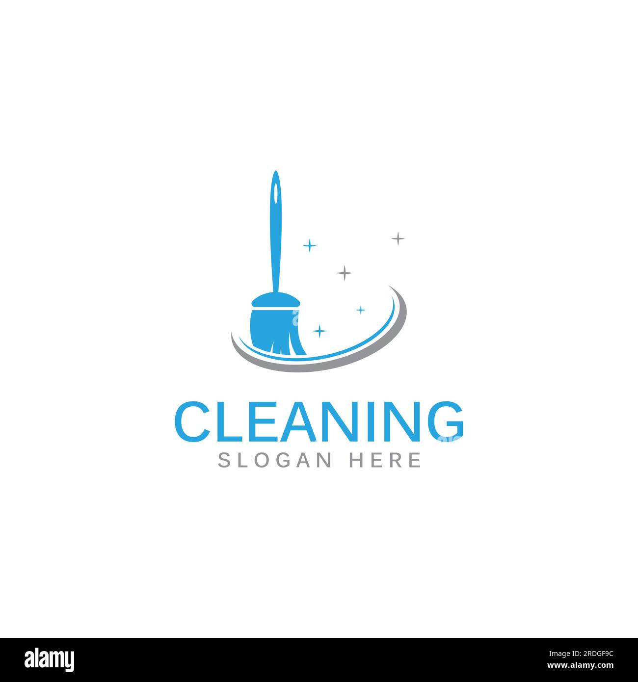 Cleaning logo, cleaning protection logo and house cleaning logo. With ...