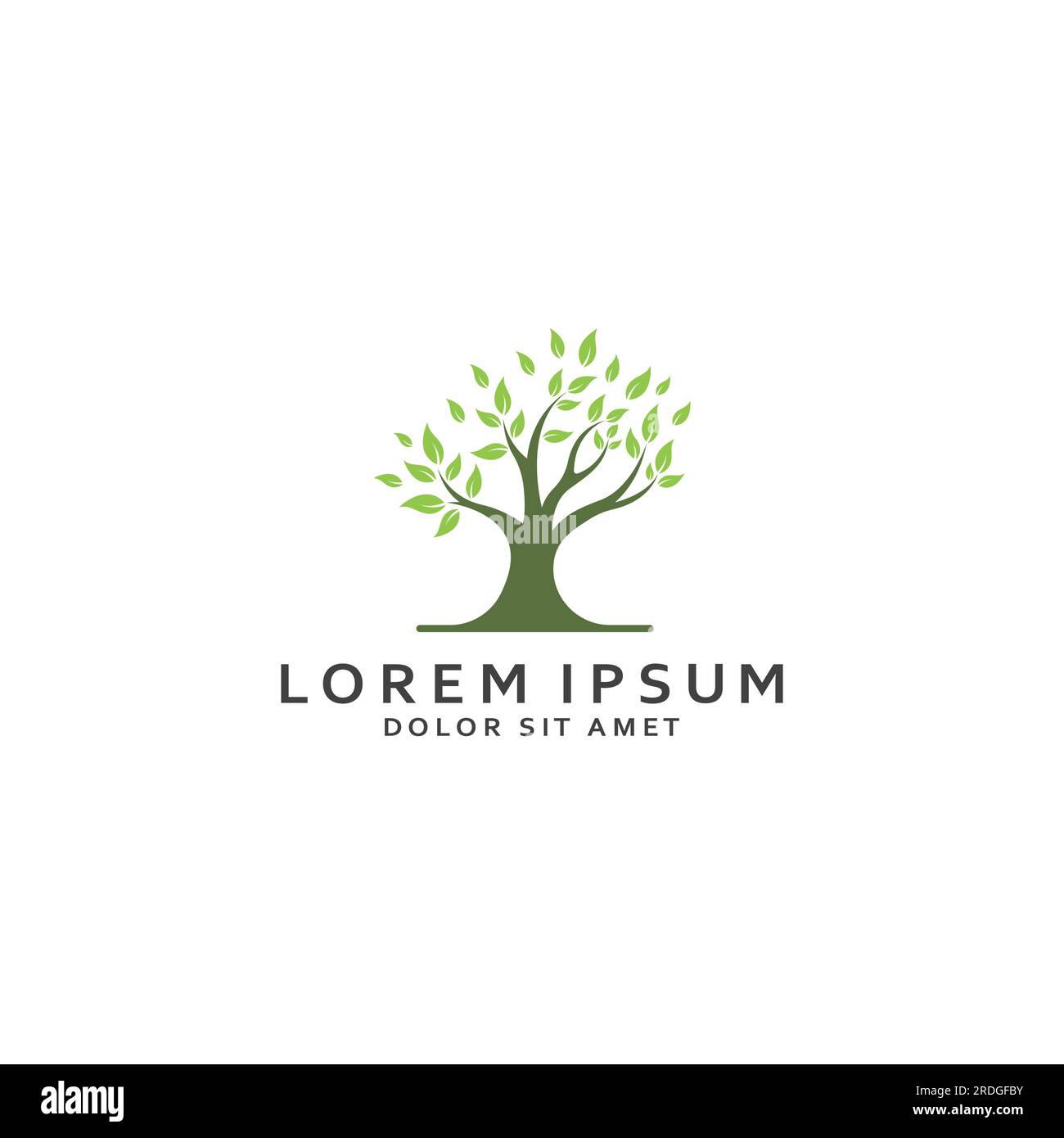 Living tree logo design, using vector concept Stock Vector Image & Art ...