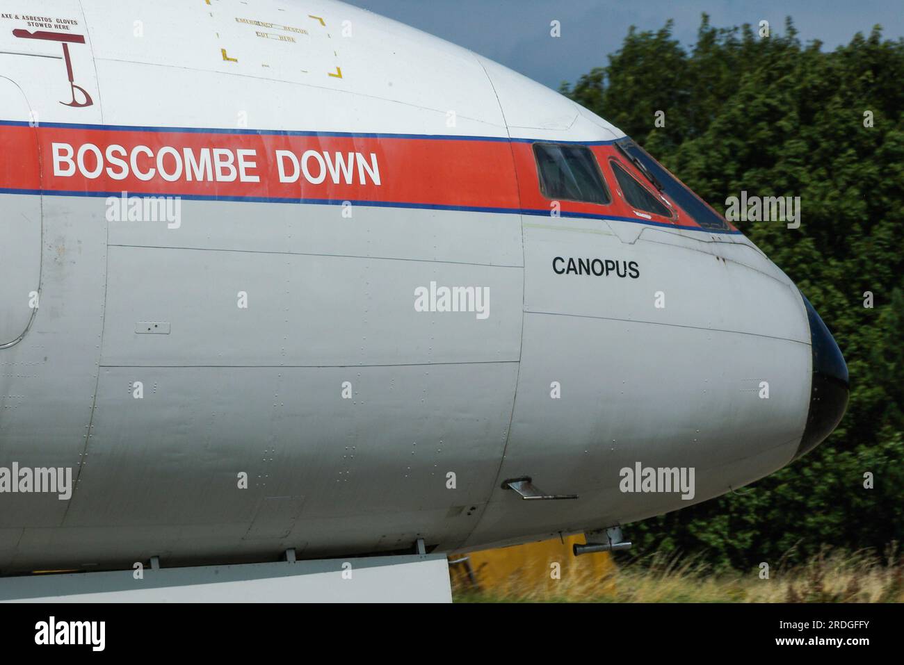 De Havilland D.H. 106 Comet 4C G-CPDA classic jet plane at the ...