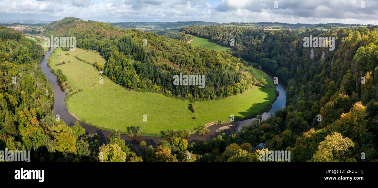 River wye valley symonds yat gloucestershire hi-res stock photography ...