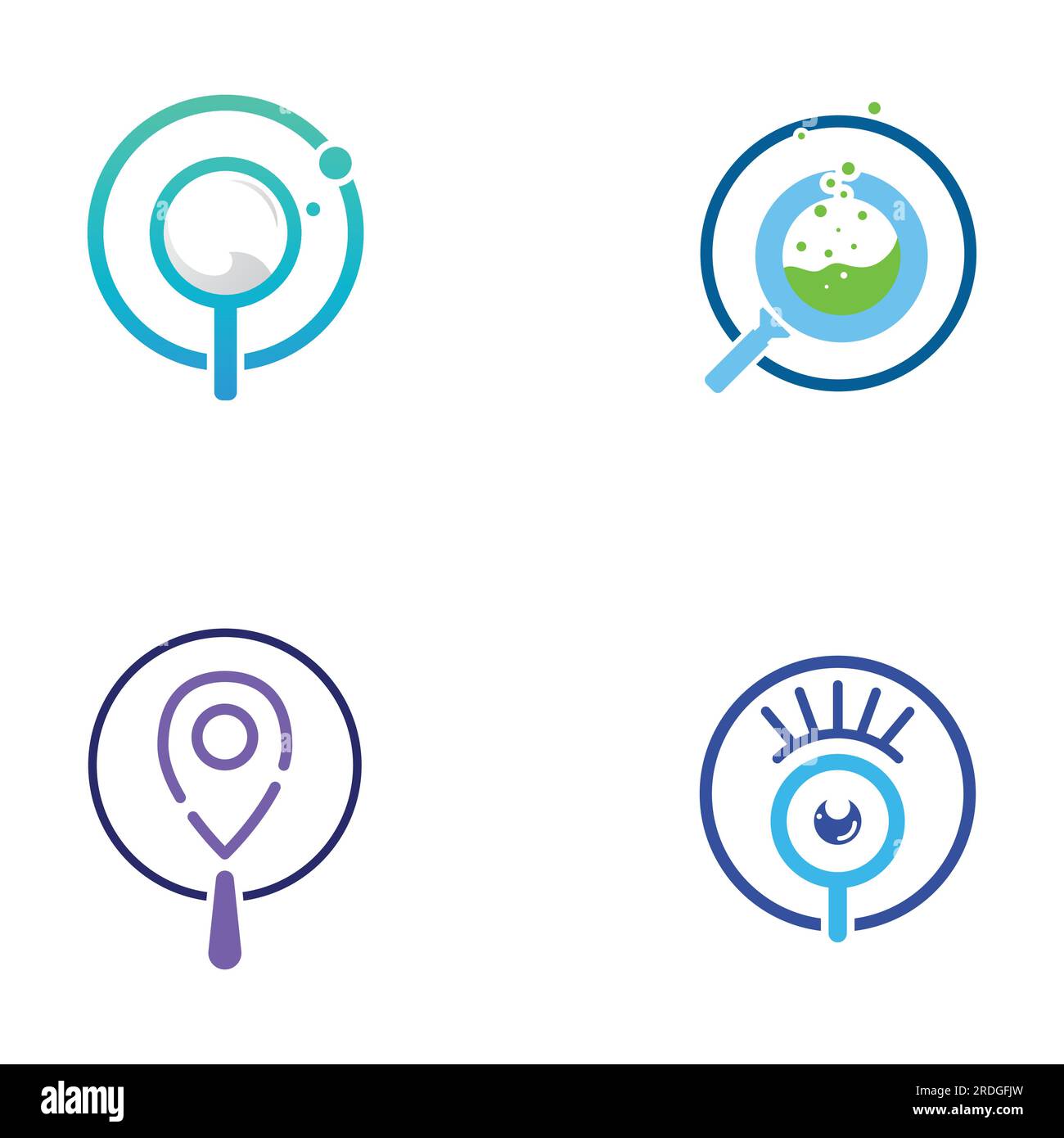 Logo search or find, logo search by combination, lab, moon, location ...