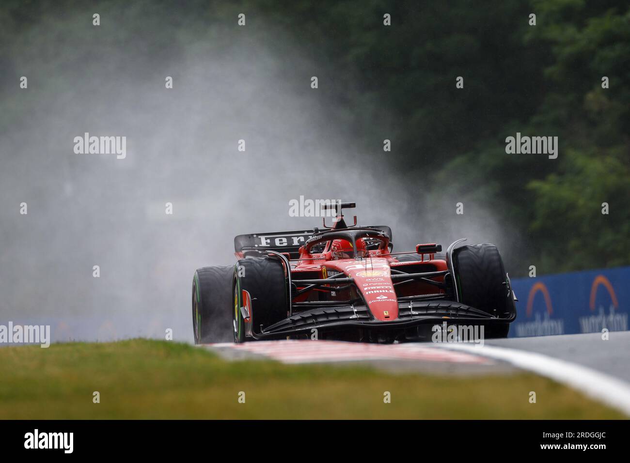 16 LECLERC Charles (mco), Scuderia Ferrari SF-23, action during the ...