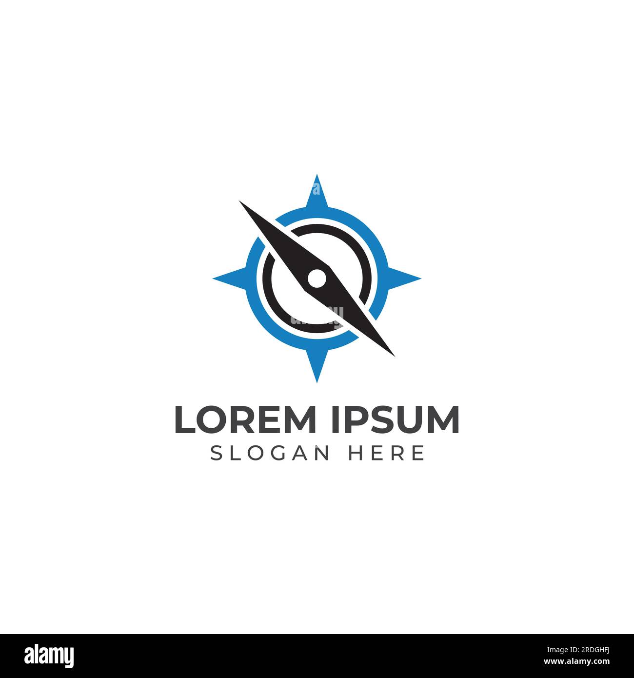 Compass logo, directional guide or pandom.Compass logo vector icon ...