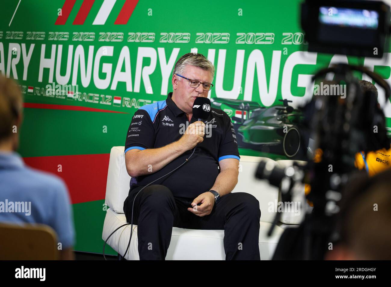 SZAFNAUER Otmar, Team Principal of Alpine F1 Team, portrait during the 2023 Formula 1 Qatar ...