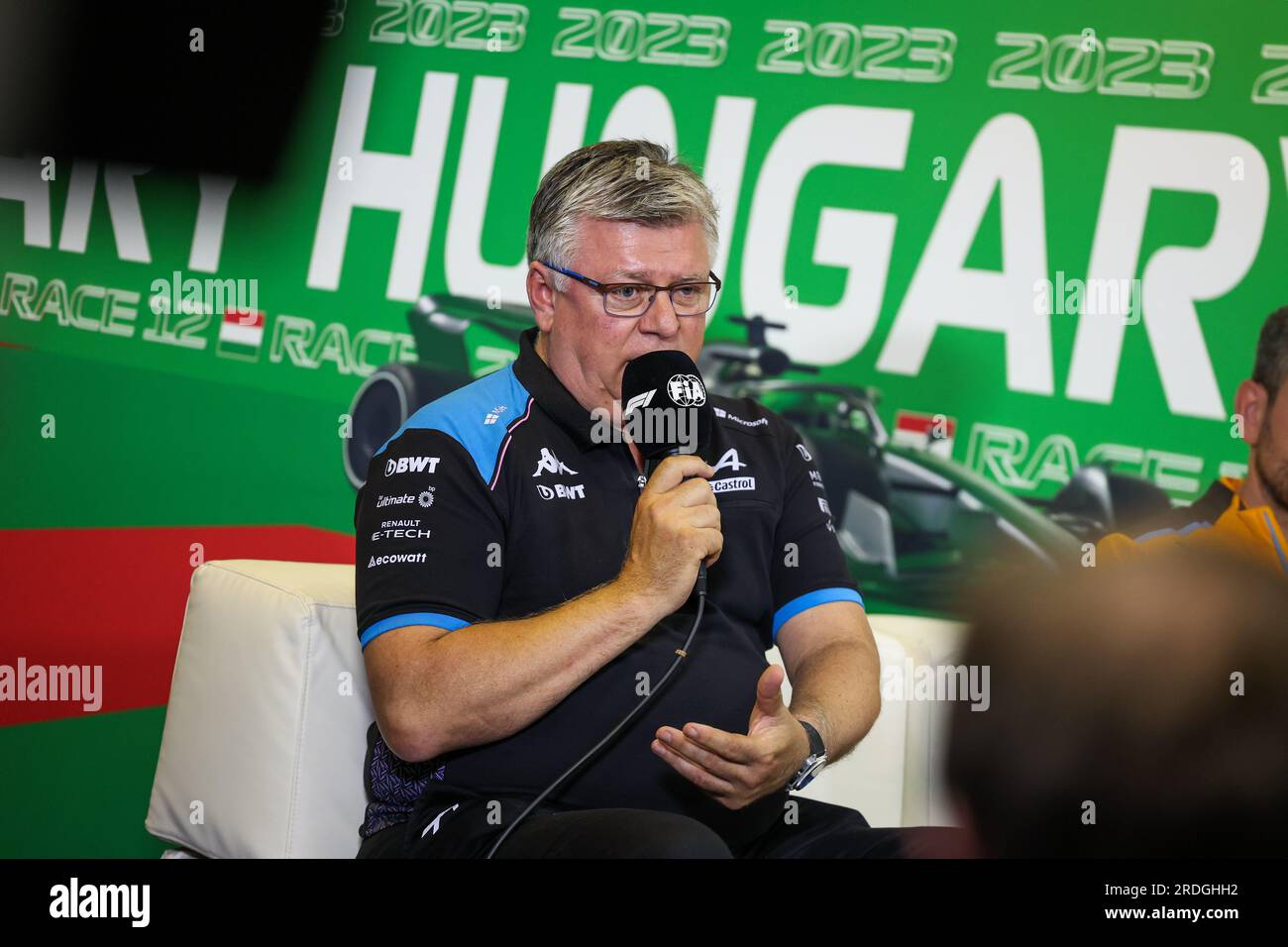SZAFNAUER Otmar, Team Principal of Alpine F1 Team, portrait during the 2023 Formula 1 Qatar ...