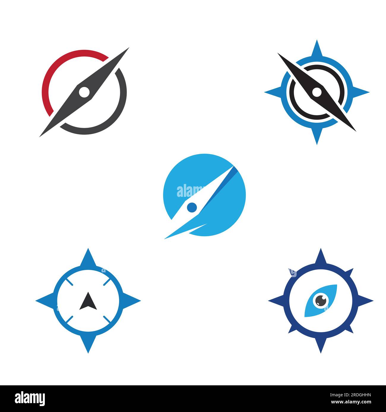 Wind directional guide Stock Vector Images - Alamy