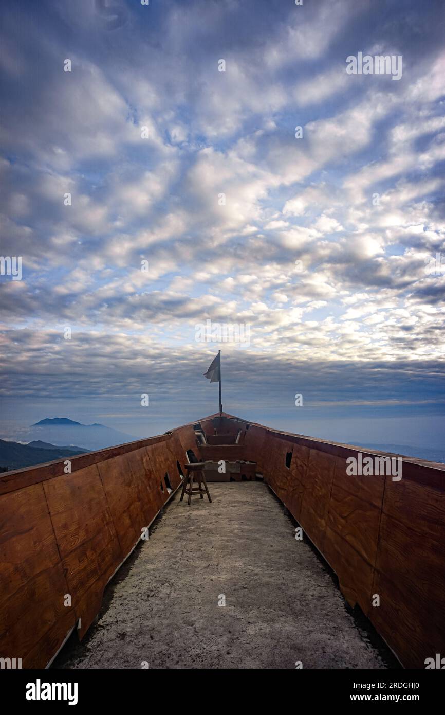 Beautiful sunrise in gedong tajuk getasan,semarang regency indonesia ...